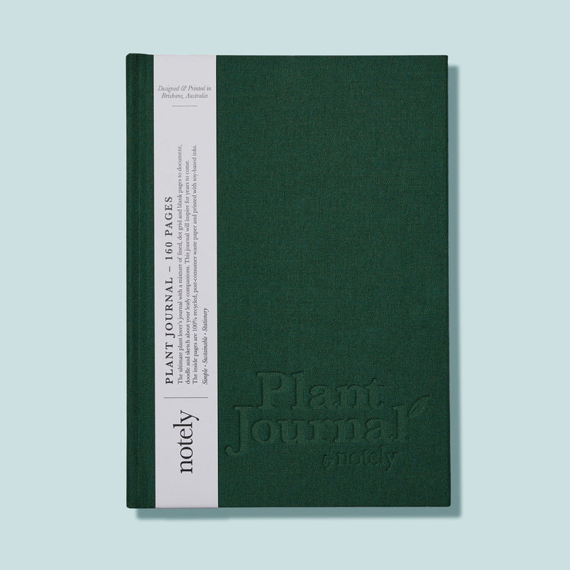 Plant Lover's Journal - Lined, Dot Grid, Blank Pages, Quotes